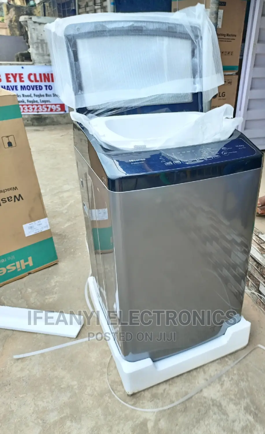 Hisense Washing Machine Wm 802WTJA in Ikeja - Home Appliances, Ifeanyi ...