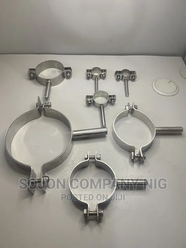 ENOX Stainless Steel Pipe Clip With Stud in Orile - Plumbing & Water ...