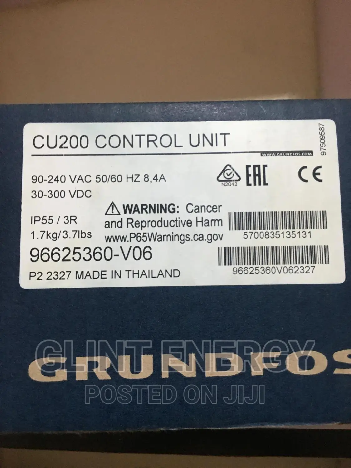 Grundfos Cu200 Control Unit in Ojo - Solar Energy, Glint Energy | Jiji.ng