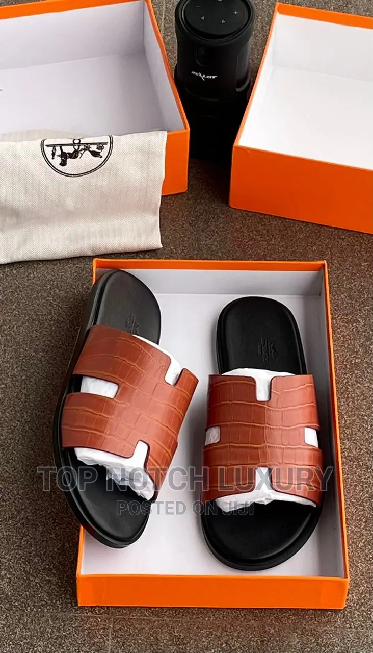 Hermes Men Luxury Slide in Surulere - Shoes, Top Notch Luxury | Jiji.ng