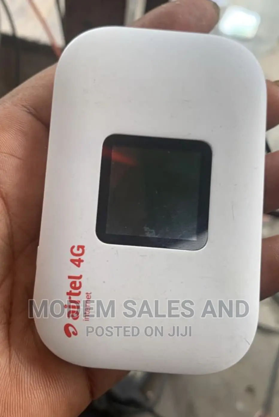 Airtel 4G LTE Pocket Mobile Wifi Router With Screen Display in Ikeja ...