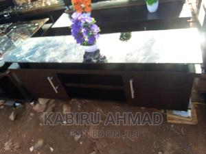 4ft Tv Stand With Glass Top a Very Nace Work in Jabi - Furniture ...