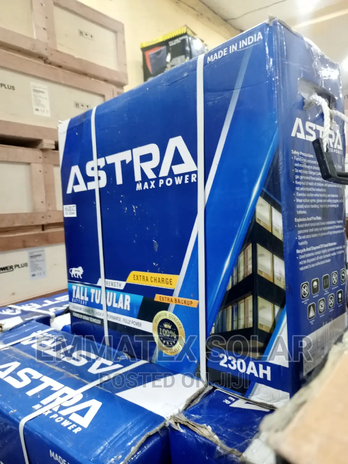 Astra Tubular Battery 220ah/12v in Port-Harcourt - Solar Energy ...