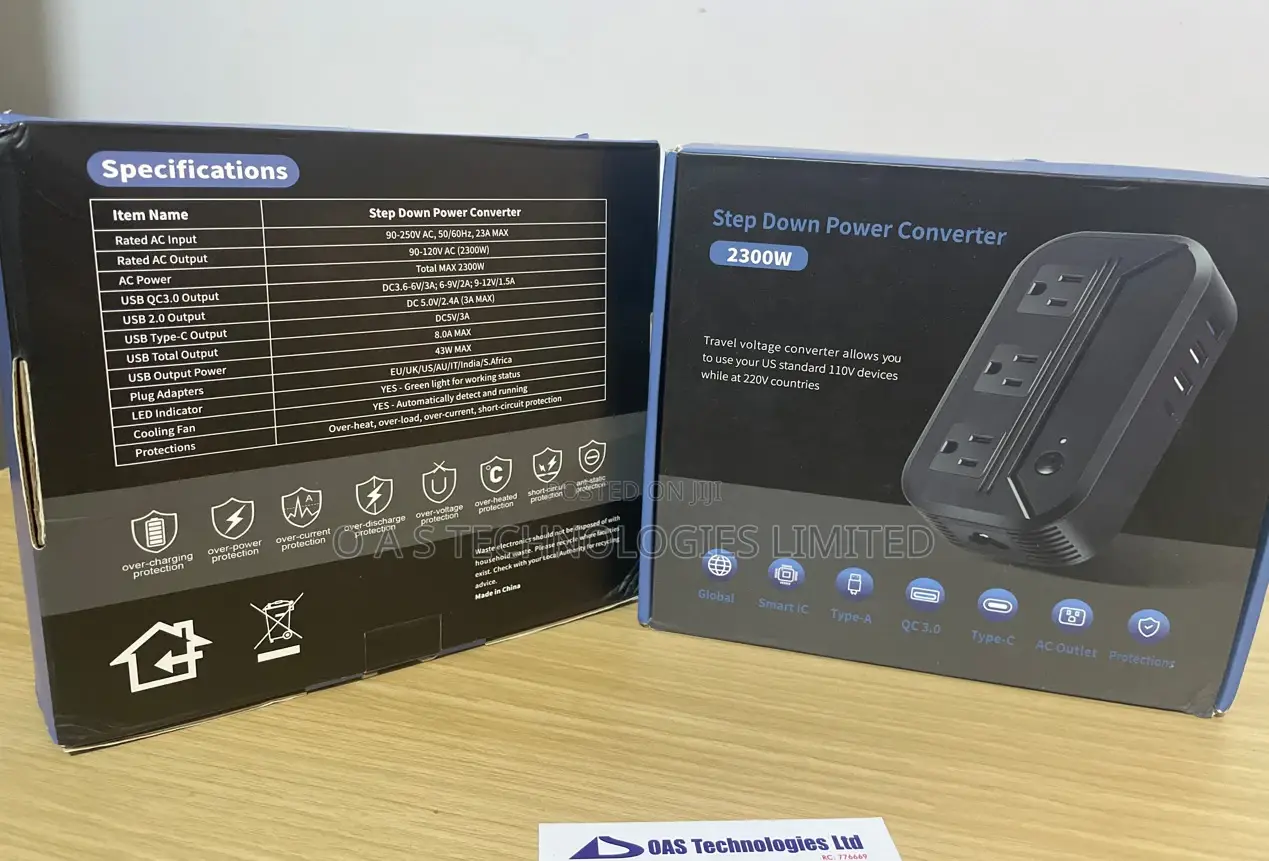 Voltage Converter 2,300w Power Step Down 220v to 110v in Ikeja - Accessories & Supplies for ...