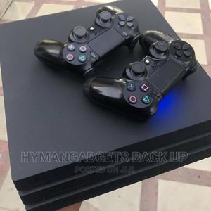 Gradea UK Used PS4 Pro With 2 Pads 12 Solid Linceced Games in Ikeja - Video Game Consoles ...
