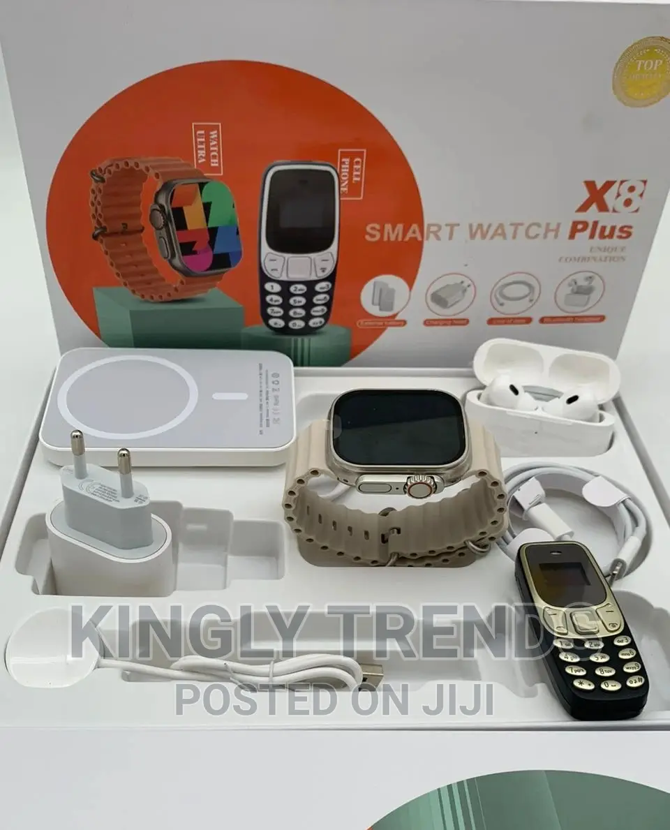 Smartwatch Ultra X8 Plus With a Mini Dual Sim Phone in Lagos Island ...
