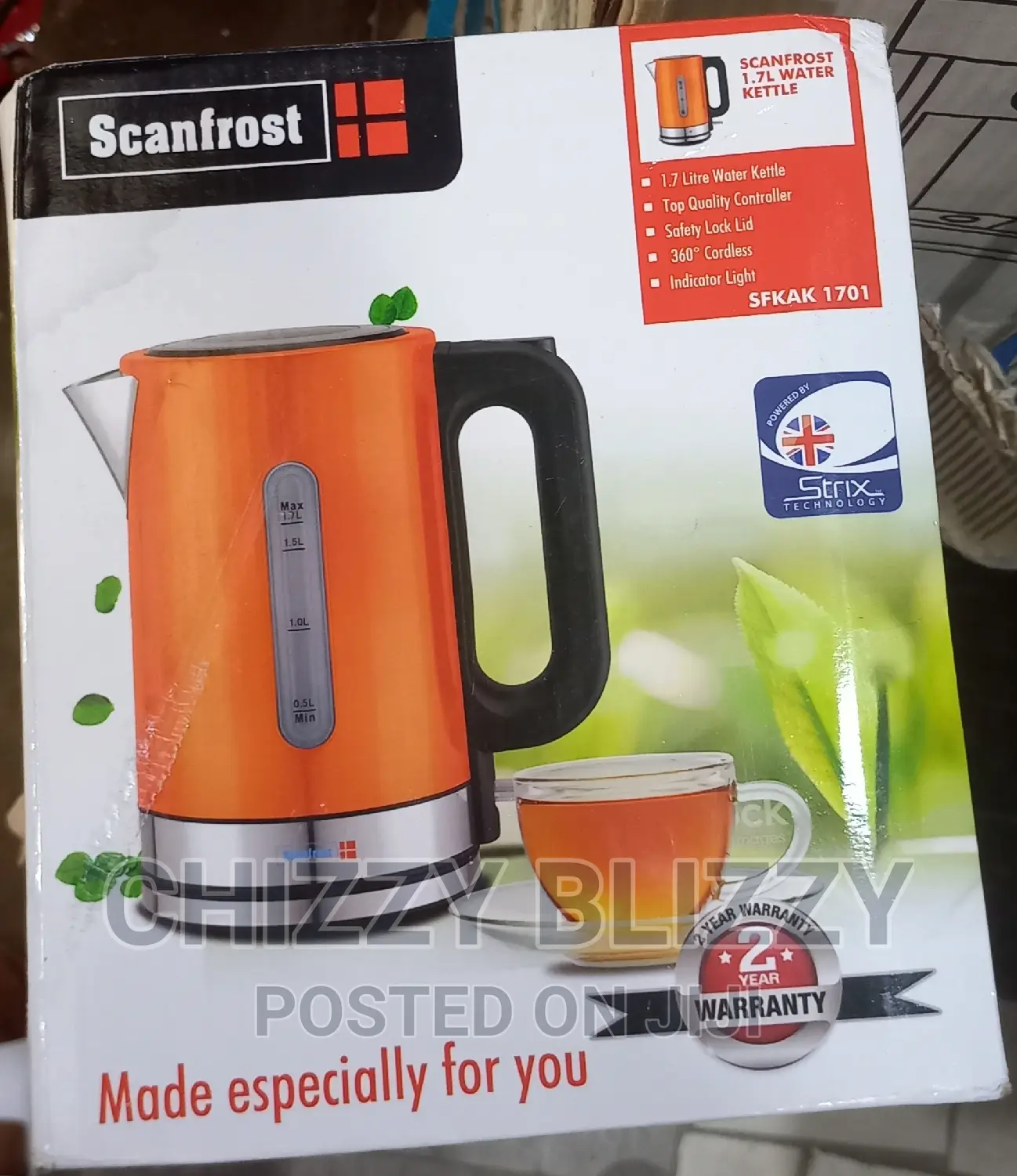Scanfrost 1.7 Water Kettle. in Lagos Island (Eko) - Kitchen Appliances ...