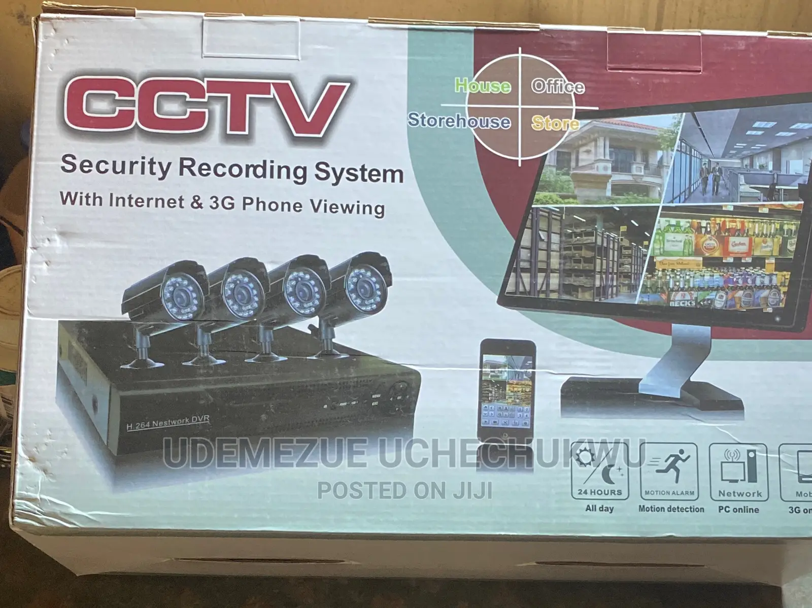 4 Channel CCTV Full Kit (With Internet Nd 5g ) in Ikeja - Security ...
