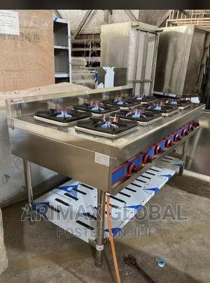 Commercial Gas Range/8 Burners Gas Cooker(Industrial) in Ajah ...