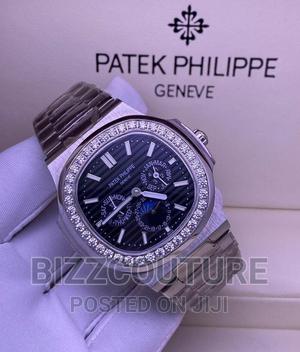 Original PATEK PHILIPPE Silver Steel Available in Store in Ikoyi ...