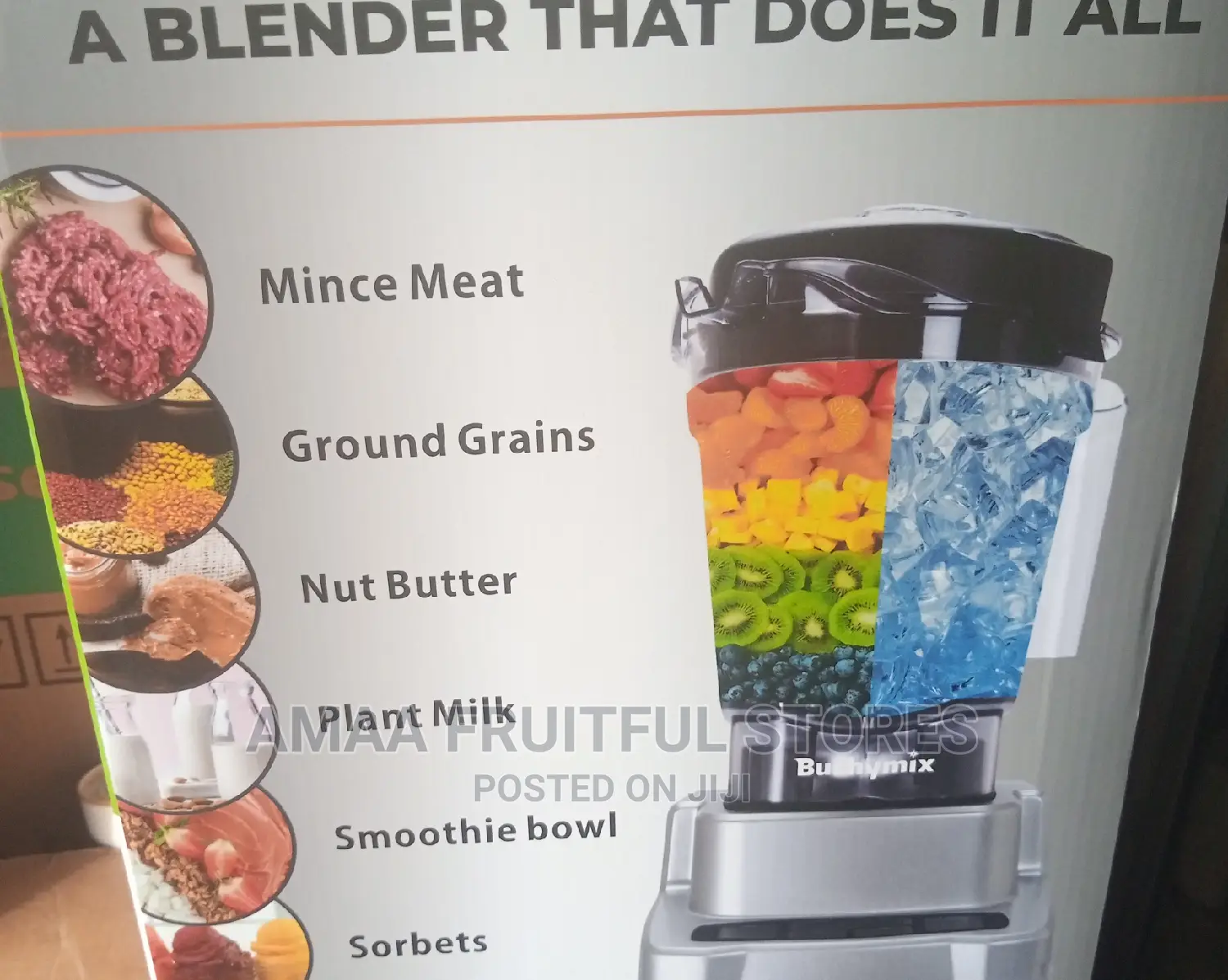 Buchymix High Speed Blender in Wuse - Kitchen Appliances, Amaechi ...