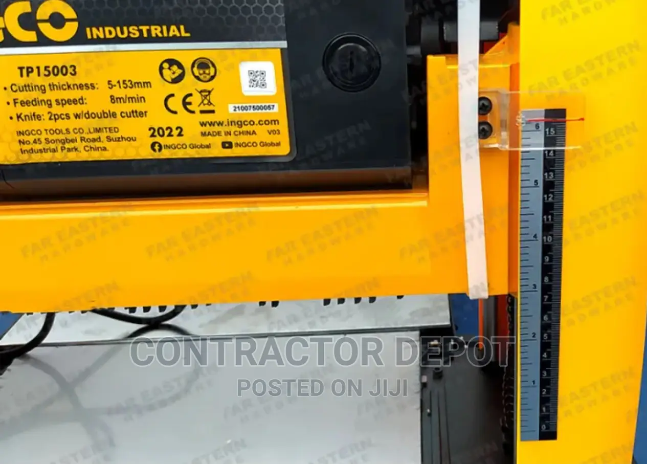 Ingco Thickness Planer 1500W Tp15003 Inptcd High Quality for sale ...