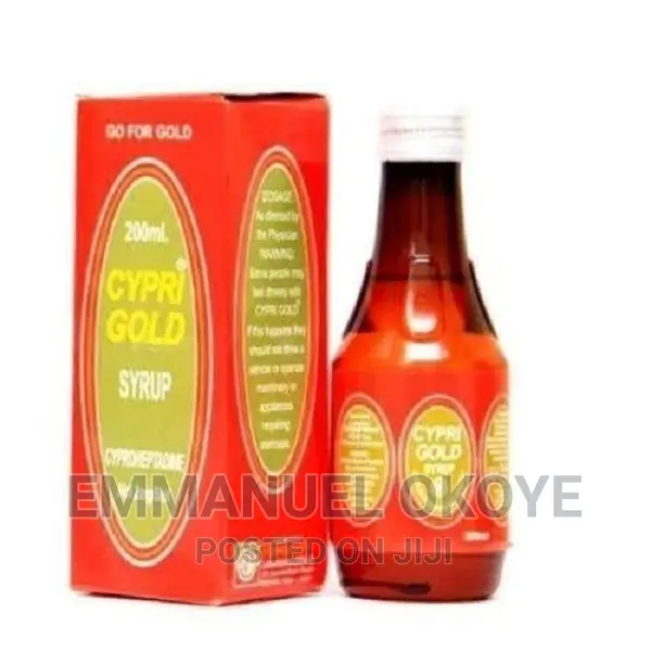 Cypri Gold Syrup Weight Buttock Breast Hips Fat Gain Multivi for sale ...