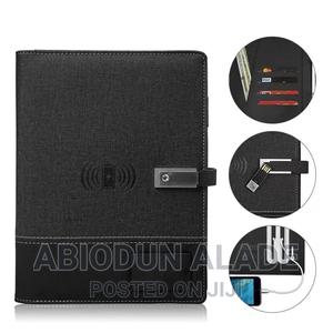 Conference Folder Power Bank Notepad With Usb Flash Drive for sale ...