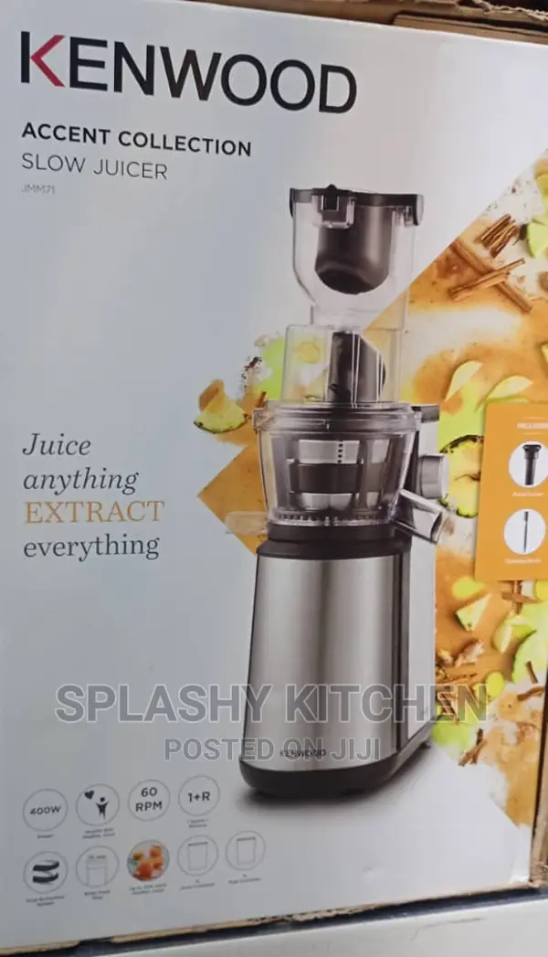 Kenwood Industrial Slow Juicer, 400watts in Lagos Island (Eko) - Kitchen Appliances, Splashy ...