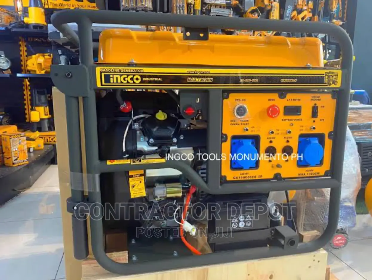 Ingco Gasoline Generator 15kva 12000W Ge150006es in Lagos Island (Eko ...