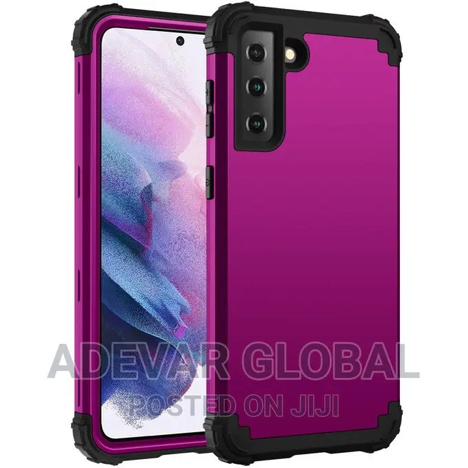 Galaxy S21 FE 5G Case Hybrid Hard Rugged 3in1 Pouch Soft Tpu in Oshodi ...