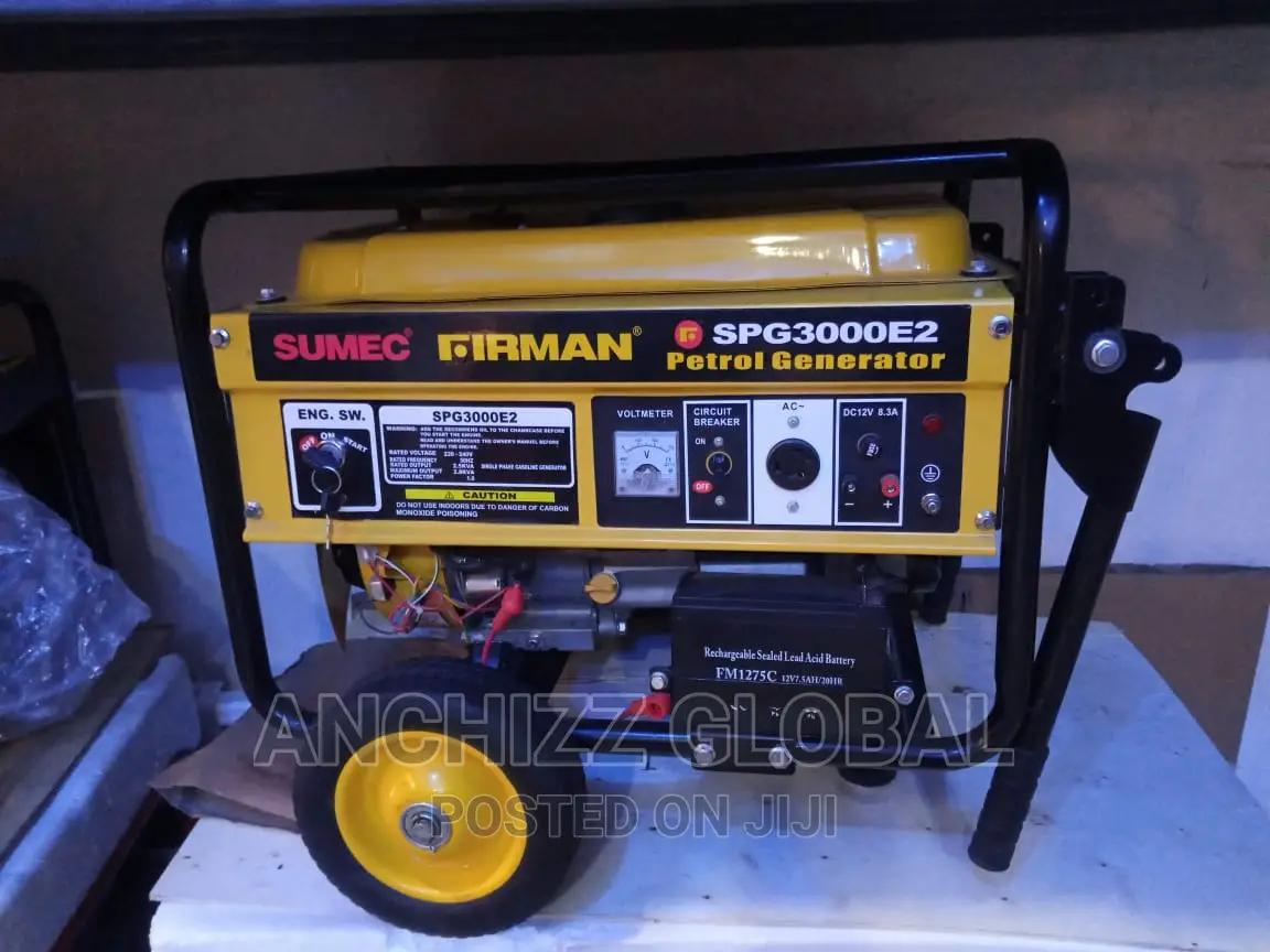 5kva Sumec Firman Petrol Generator With 100% Copper Coil in Lekki ...