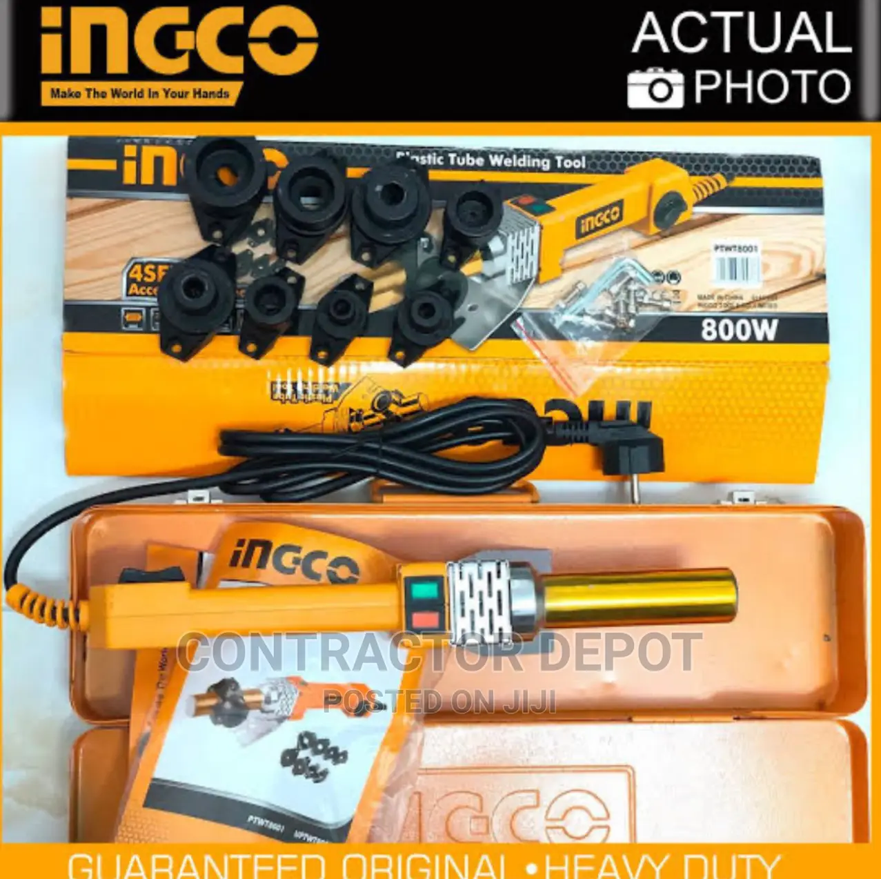 INGCO PTWT8001 Plastic Tube Welding Tool Fusion Machine 800W in Lagos ...
