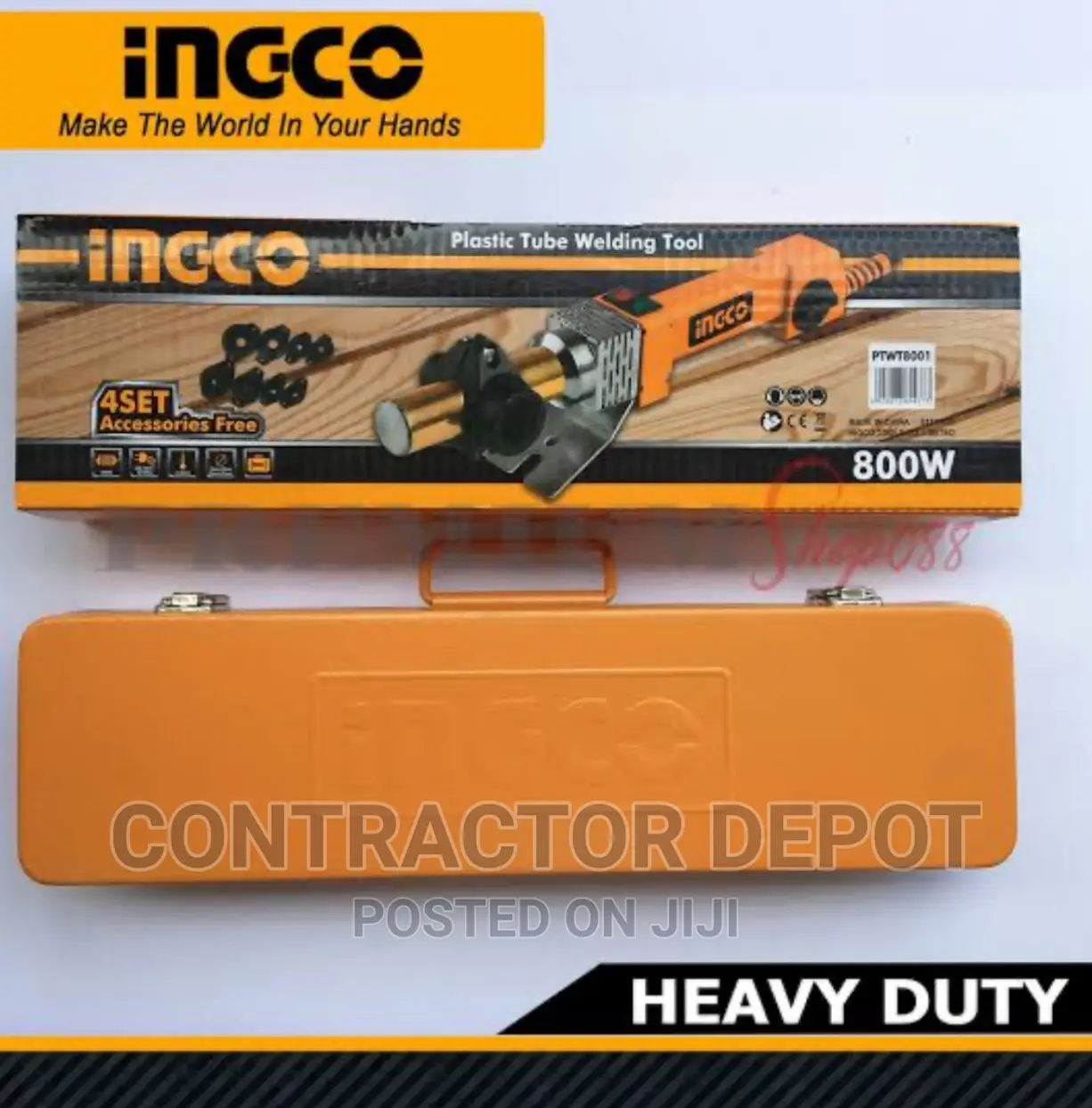 INGCO PTWT8001 Plastic Tube Welding Tool Fusion Machine 800W in Lagos ...