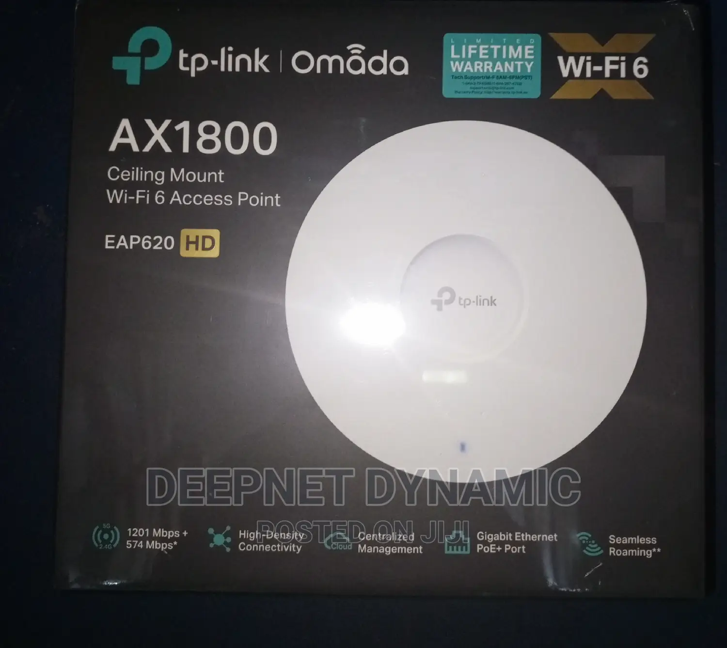 Tp-Link A1800 Wi-Fi 6 Access Piont EAP 620 HD in Ikeja - Networking ...