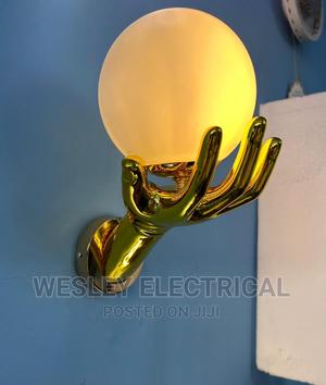 Gold Designed Hand Wall Light in Jabi - Lighting, O White Wesley ...
