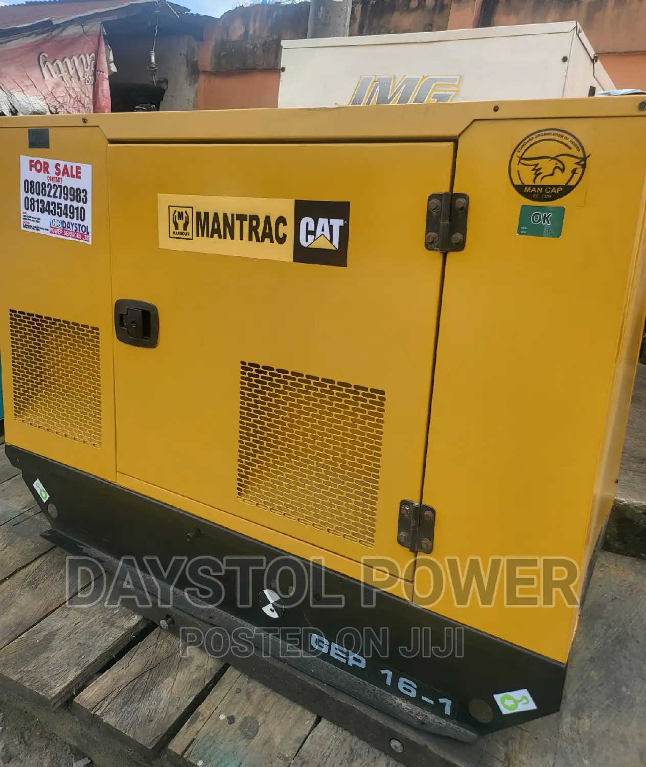 Super Clean 16kva Cat Mantrac Soundproof Diesel Generator in Ikeja ...