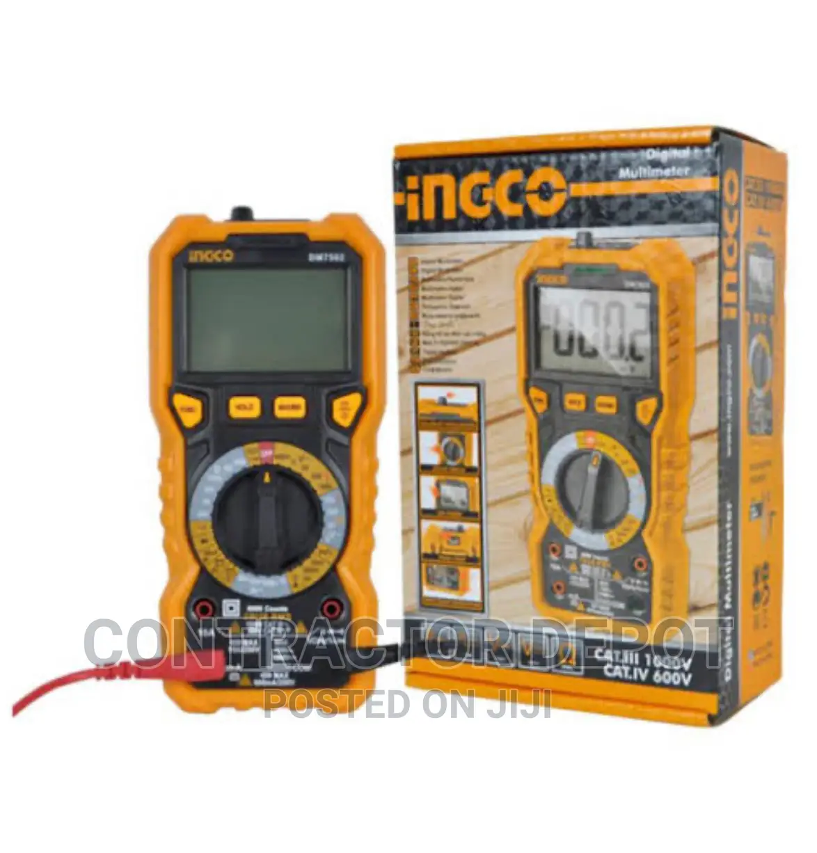 INGCO Digital Multimeter DM7502 ( in Lagos Island (Eko) - Measuring ...