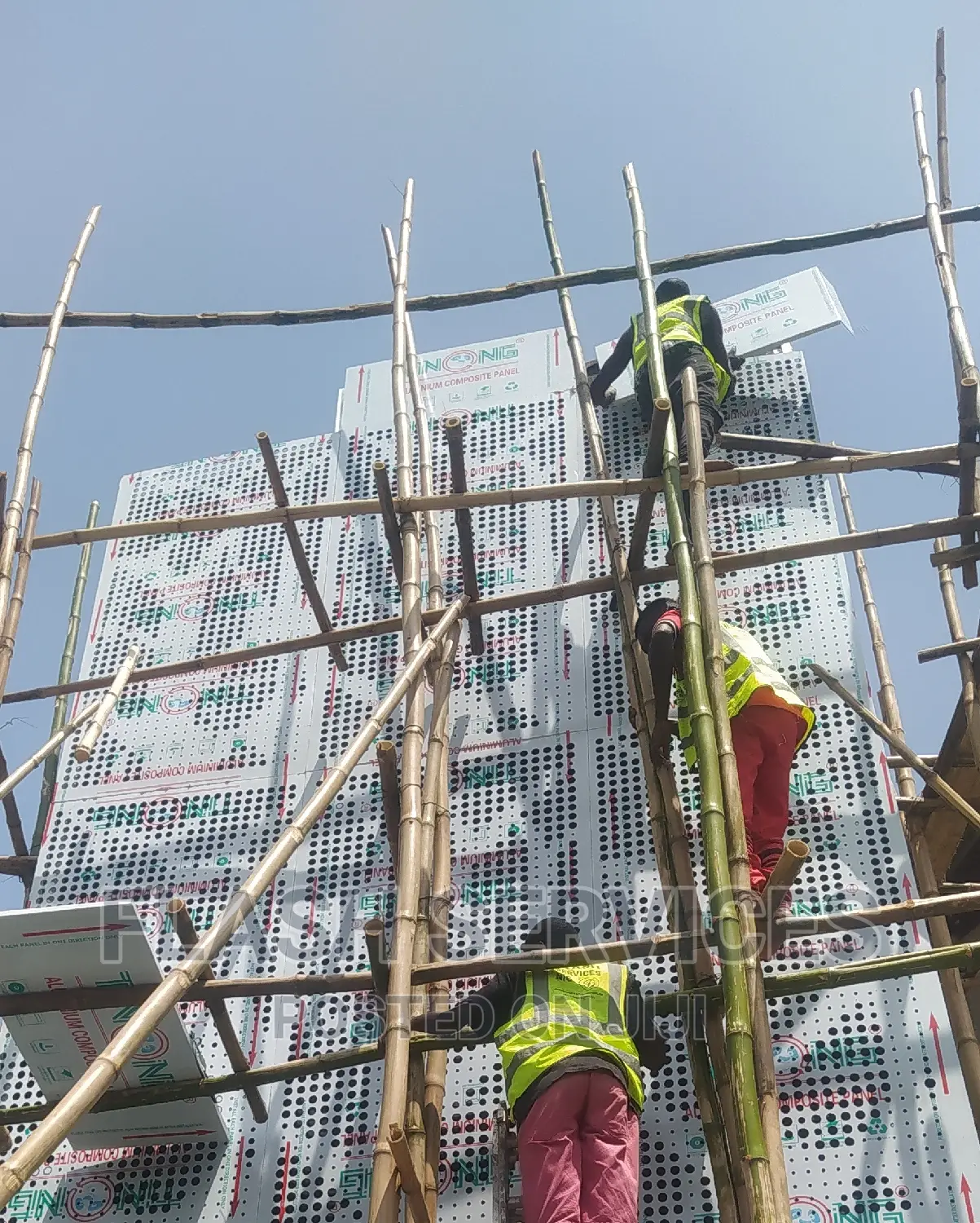 Wall Cladding / Perforated Aluco Board / Aluminium Cladding in Asokoro ...