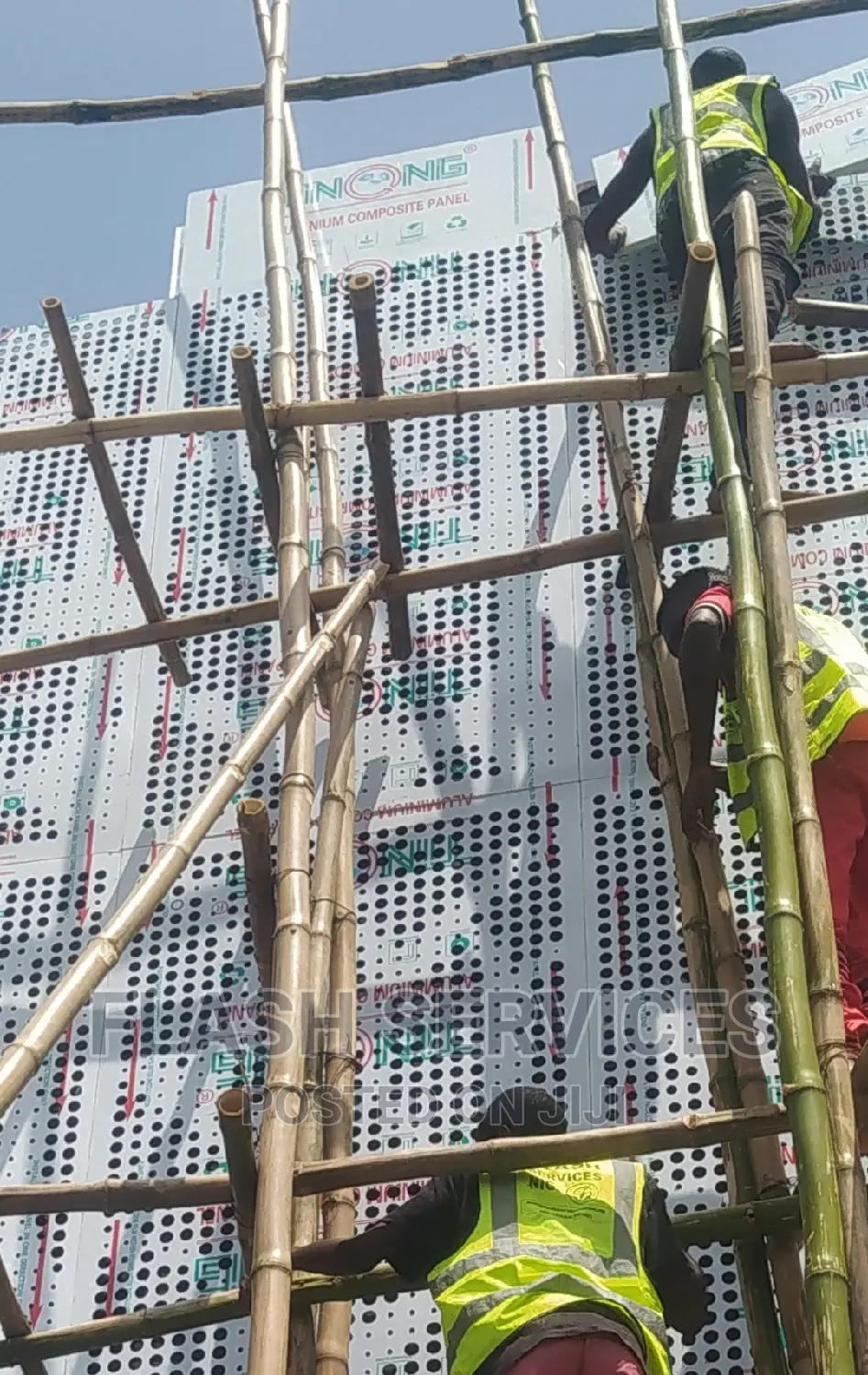 Wall Cladding / Perforated Aluco Board / Aluminium Cladding in Asokoro ...