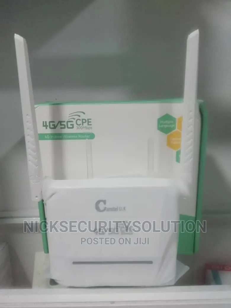 4/5g LTE Router With Backup Battery for All Networks in Ikeja - Networking Products ...