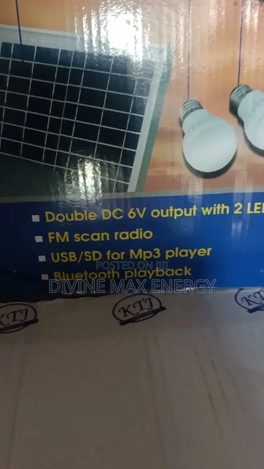 Solar Rechargeable Standing Fan With the Solar Panel in Benin City ...