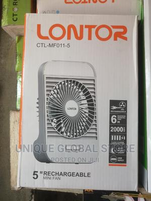 Lontor 5′′ Rechargeable Mini Fan CTL-Mf011-5 in Ikeja - Home Appliances ...