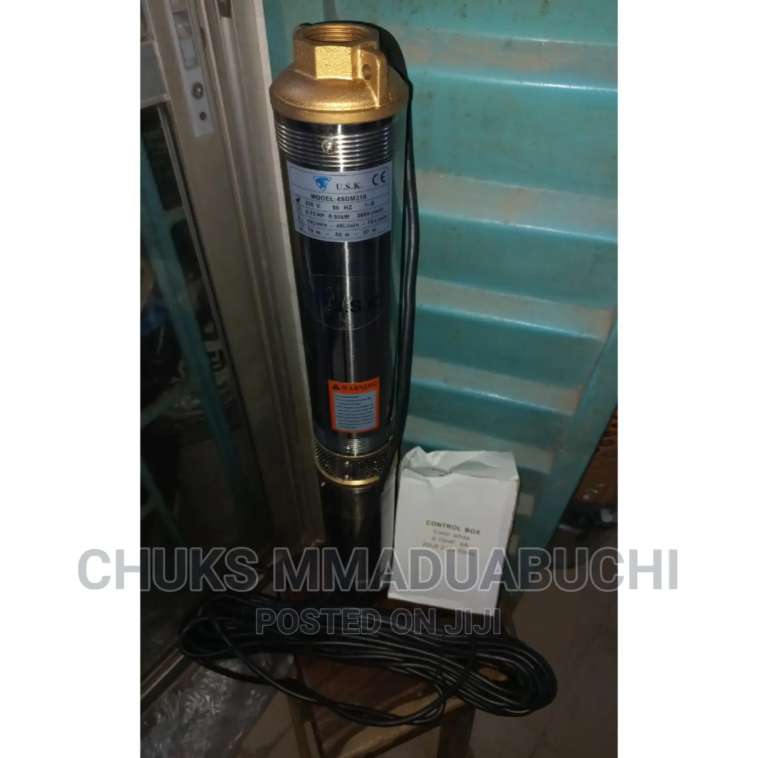 0.75hp USK Submersible Water Pump in Orile - Plumbing & Water Systems ...