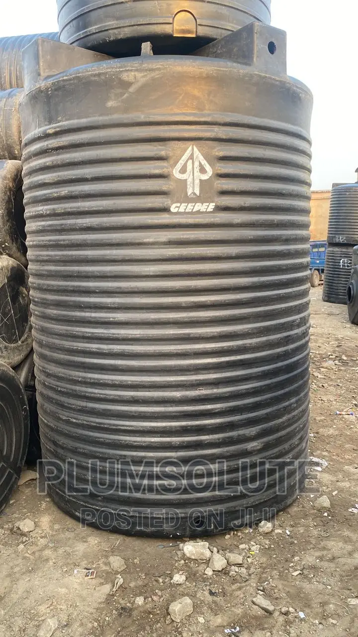 10,000 Liters Geepee Water Tank in Lagos Island (Eko) - Plumbing ...