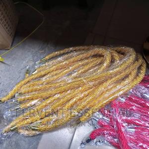 Yellow Safety Rope Barricade Twisted Rope in Lagos Island (Eko ...