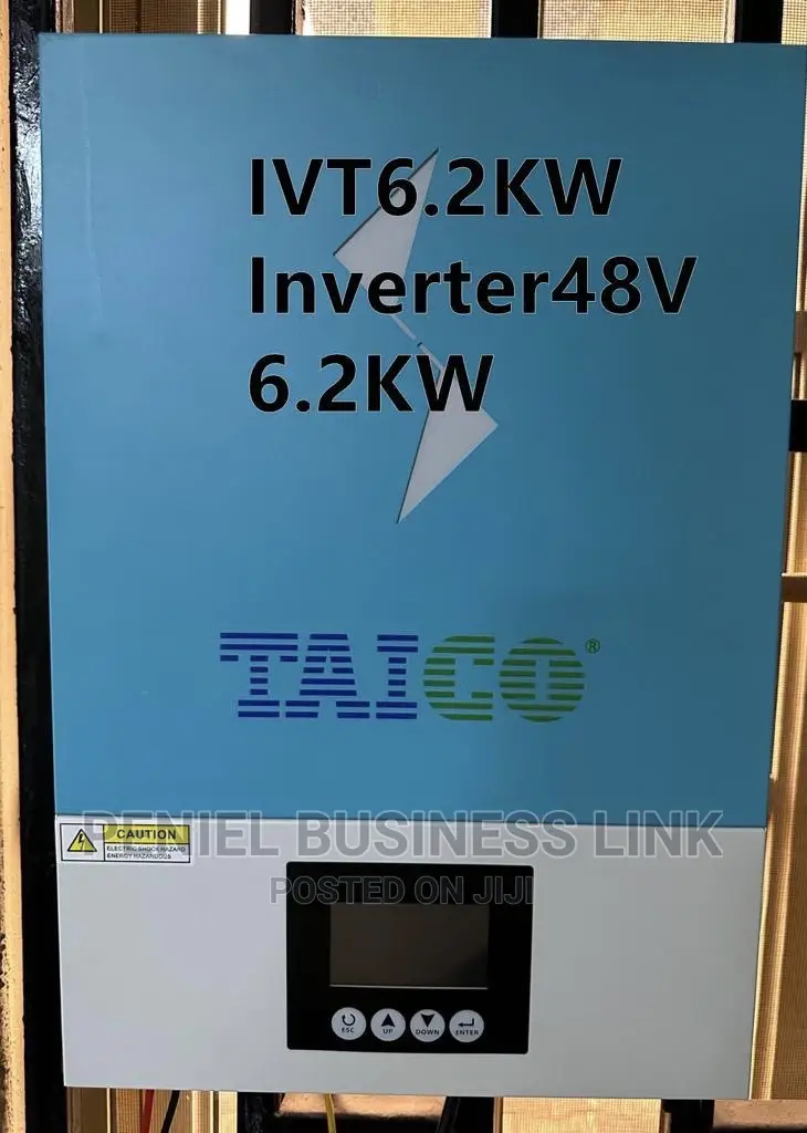 Taico 6.2kwh 48volts Hybrid Inverter in Ojo - Solar Energy, Peniel ...