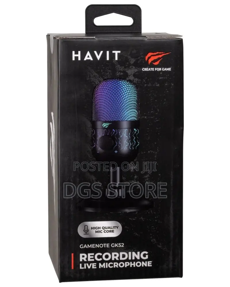 Havit Gamenote GK52 Microphone in Ikeja - Audio & Music Equipment ...