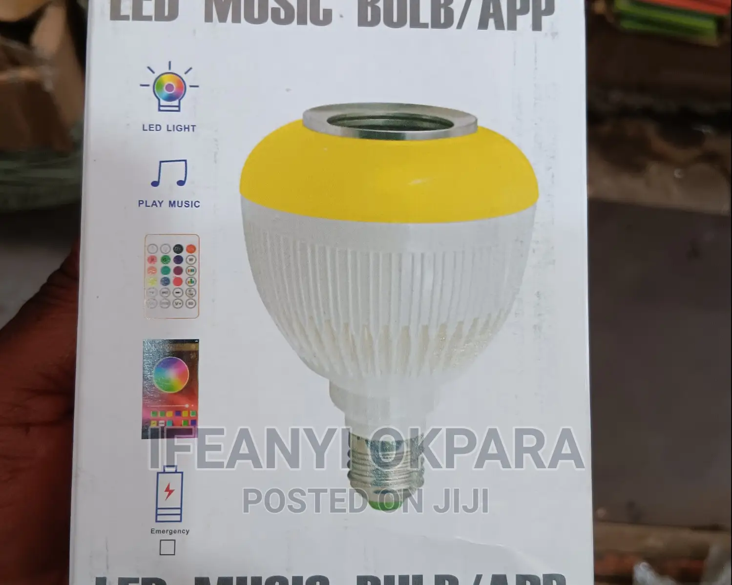 Led Music Bulb for sale - Ifeanyi Okpara Price: ₦ 6,000 on Jiji.ng ...