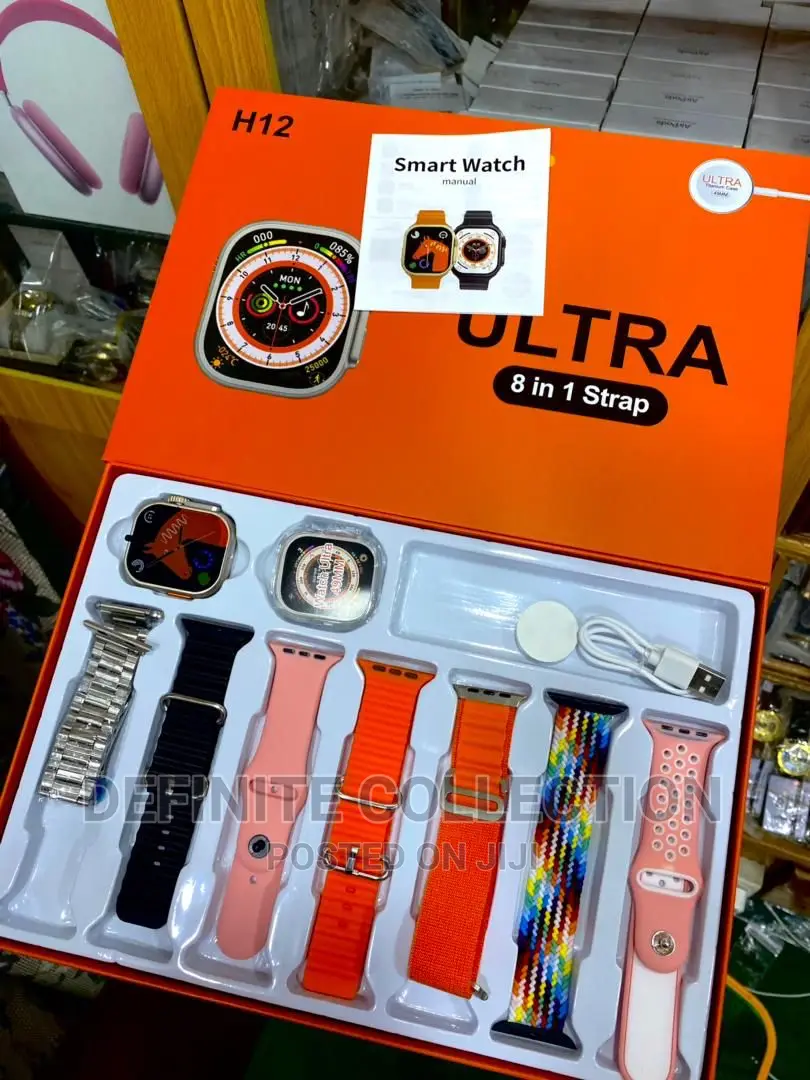 H12 Ultra 8 in 1 Strap in Wuse 2 - Smart Watches & Trackers, Definite ...