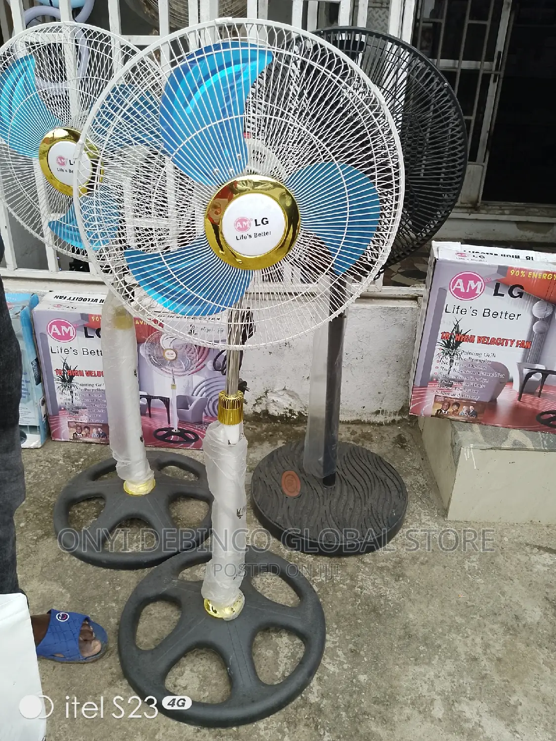 Original LG Standing Fan 90% Energy Saving for Prepaid Meter in Ikeja ...