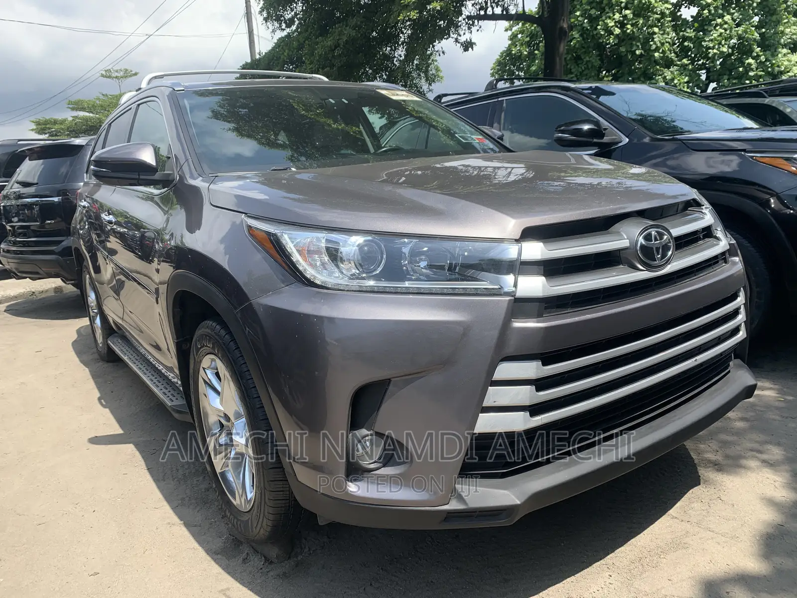 Toyota Highlander Limited Platinum V6 4x4 (3.5L 6cyl 6A) 2016 Gray in ...