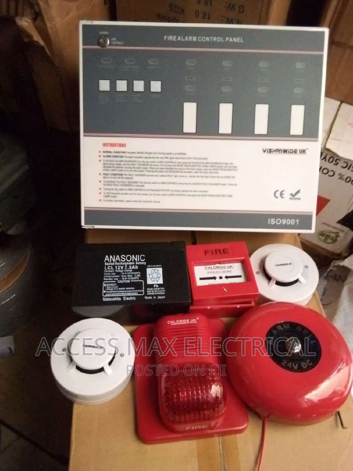 Conventional Smoke Detector.. Break Glass. in Lagos Island (Eko ...