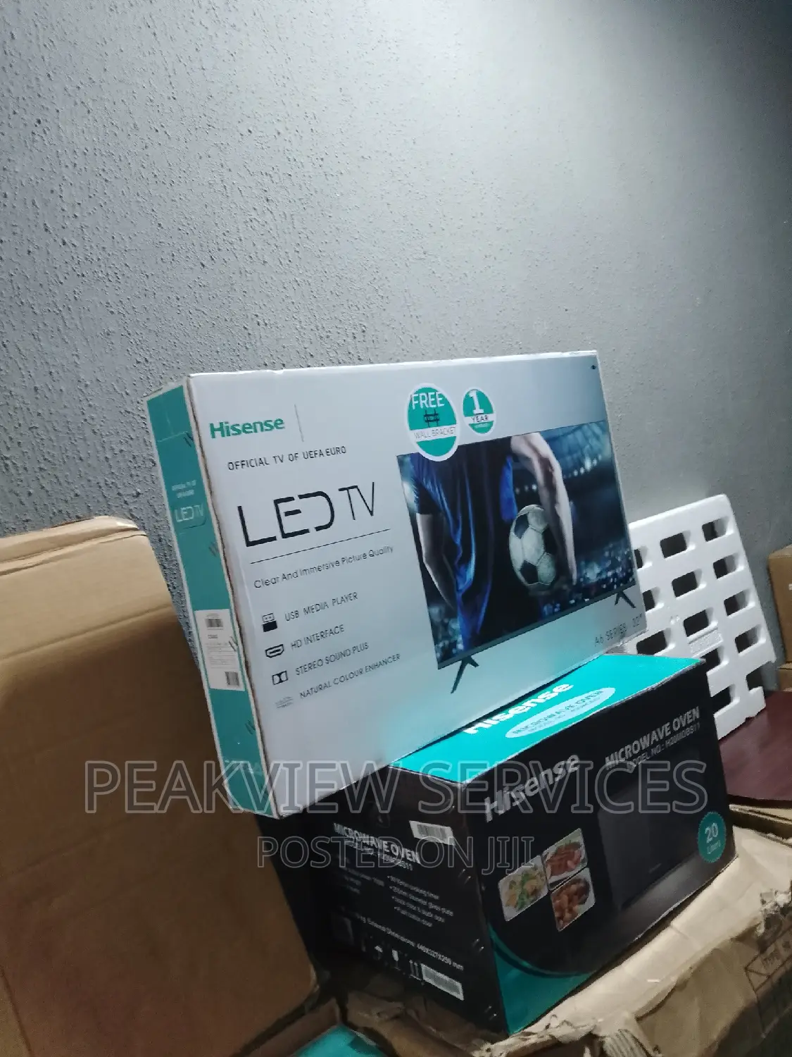 Affordable Hisense 32 Inches Led Tv With Wall Bracket in Amuwo-Odofin ...
