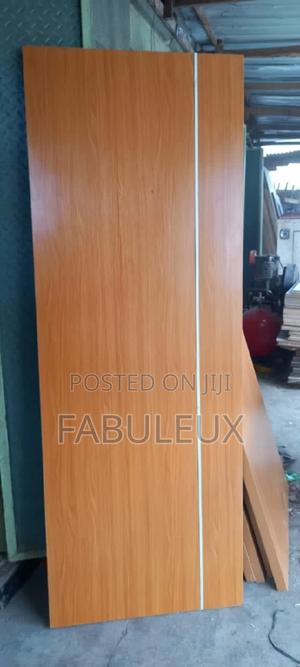 Chromed HDF Door With Complete Frame and Architrave in Mushin - Doors ...