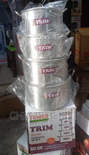Tower Tower Pot Set - 4 Piece (Tower Trim)16,18,20,22cm. in Lagos ...