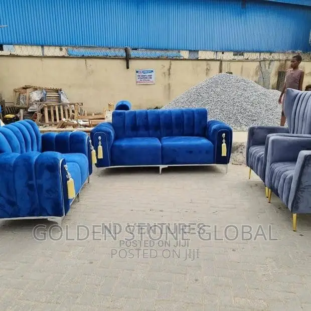 High Quality Complete Set Home Sofa Chair. in Ikeja - Furniture, Golden ...