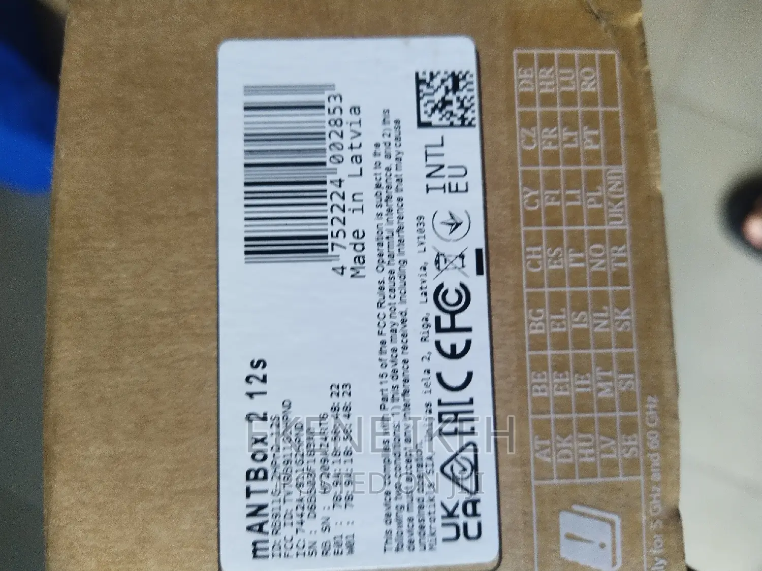 Mikrotik Mantbox 2 12s in Ikeja - Networking Products, Ekene Ikeh | Jiji.ng