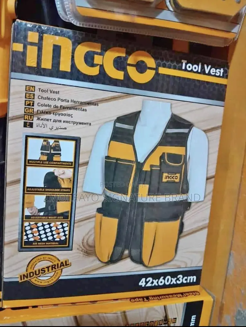 Ingco Tool Vest in Lagos Island (Eko) - Safety Equipment & Protective ...