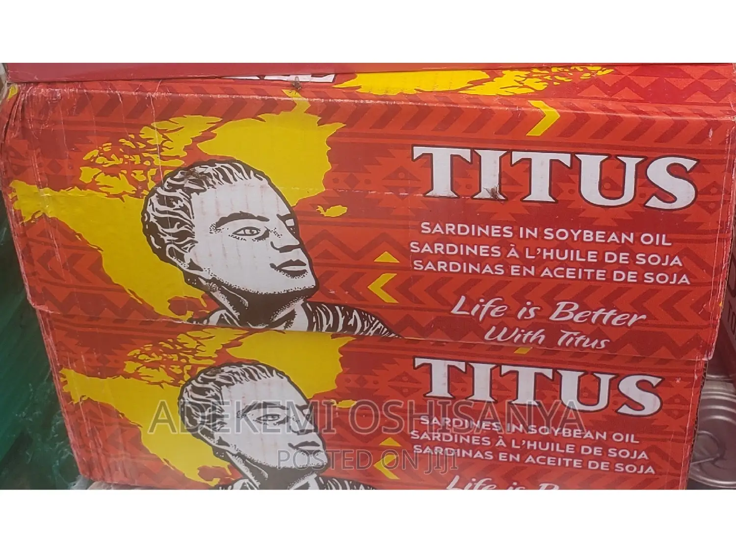 Titus (Sardines in Vegetable Oil) in Lagos Island (Eko) - Food ...
